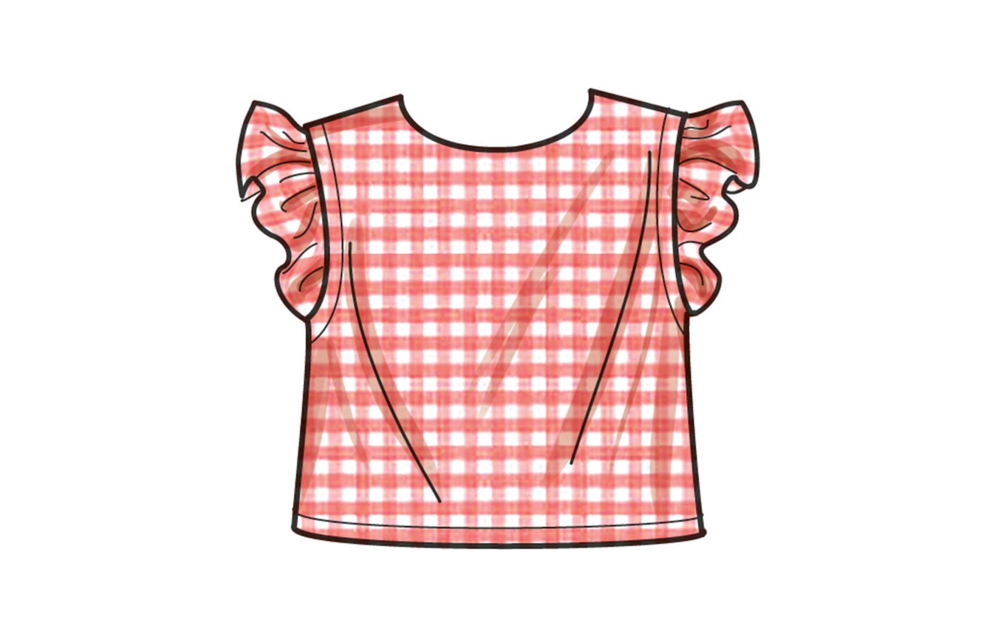 Simplicity Sewing Pattern S9761 Children’s and Girls’ Dress, Top and ...