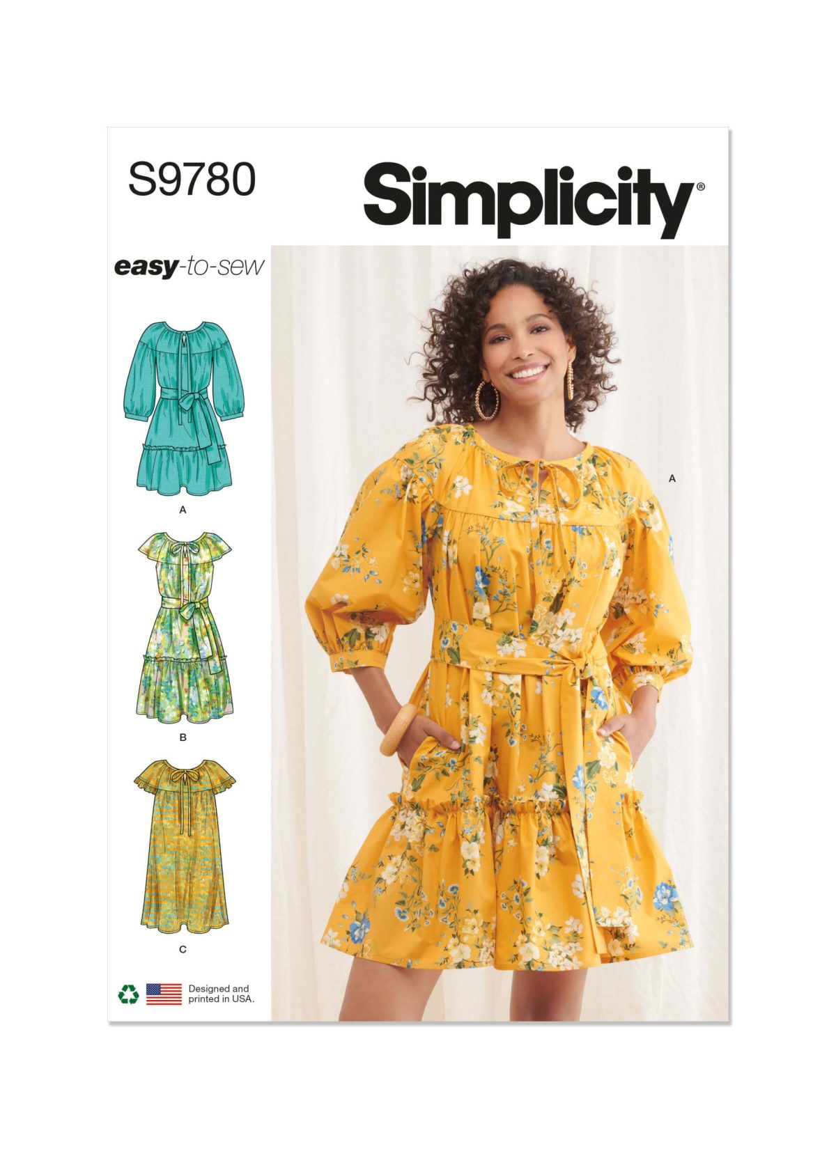 Simplicity Sewing Pattern S9780 Misses’ Dresses - Sewdirect