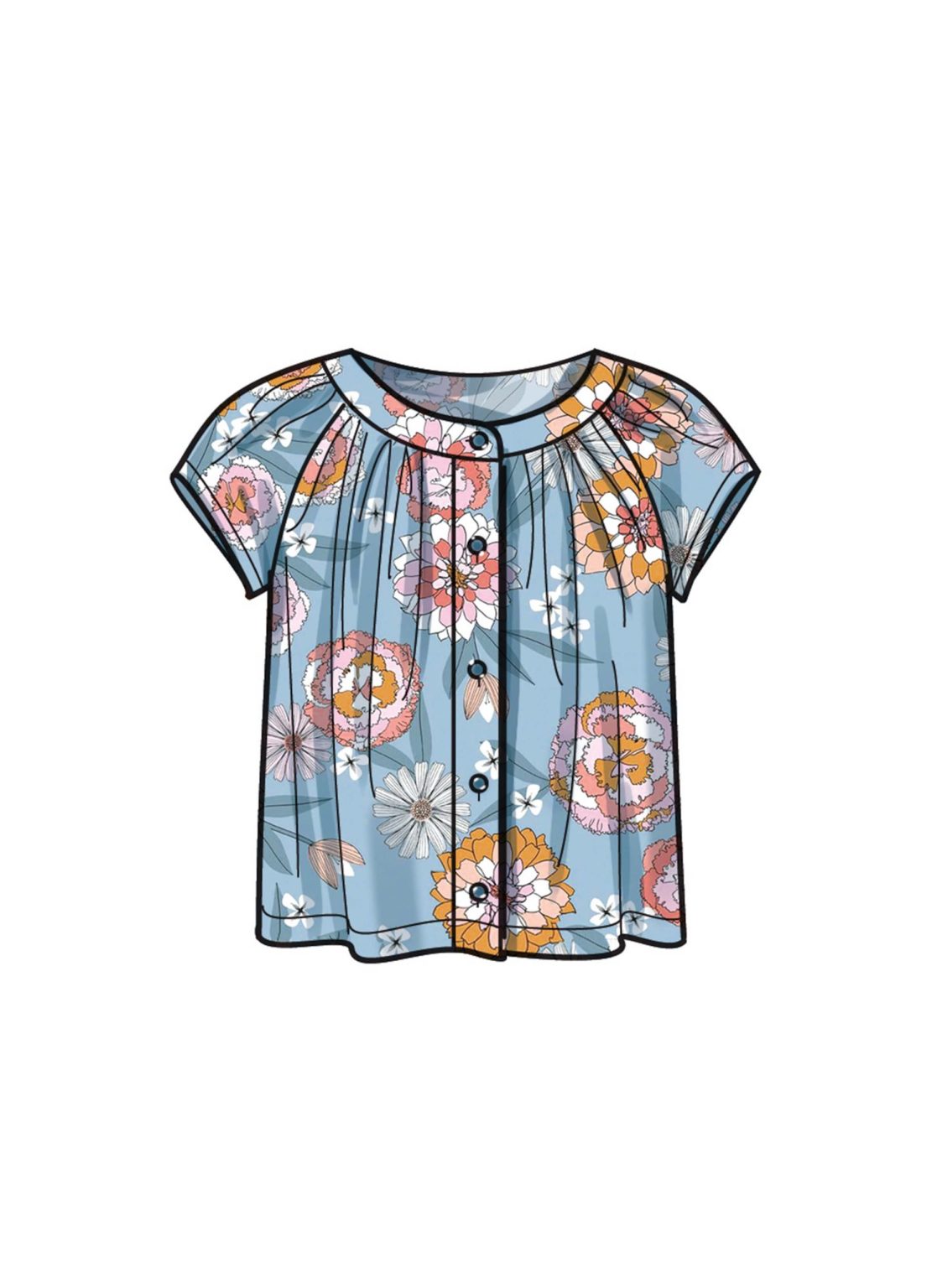 Simplicity Sewing Pattern S9782 Misses’ Tops - Sewdirect