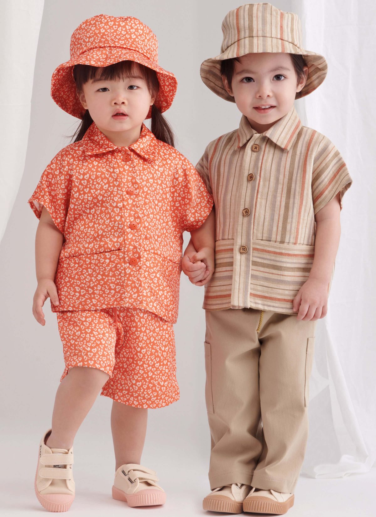 Simplicity Sewing Pattern S9798 Toddlers’ Top, Trousers, Shorts and Hat ...