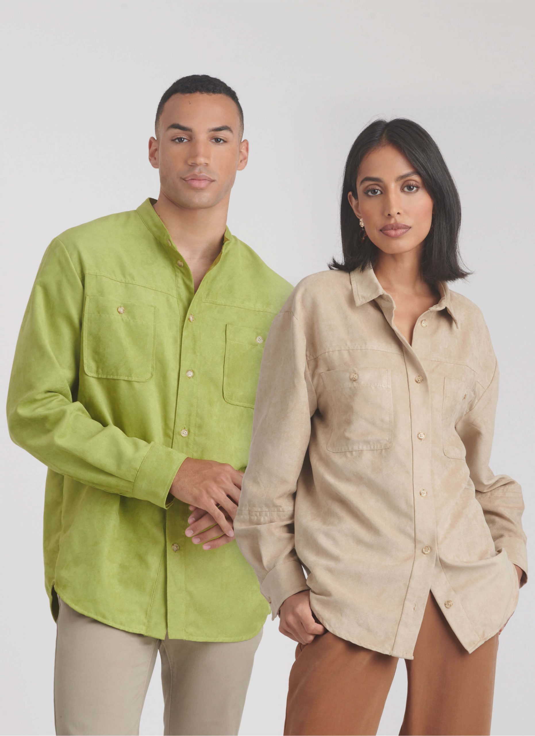 Simplicity Sewing Pattern S9858 Unisex Shirts - Sewdirect