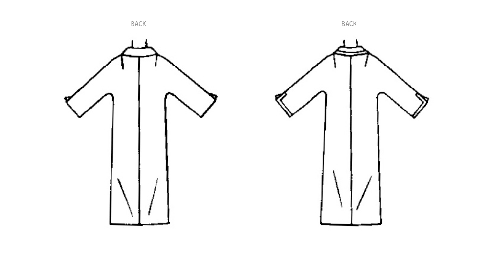 Simplicity Sewing Pattern S9883 Misses’ Reversible Coat - Sewdirect