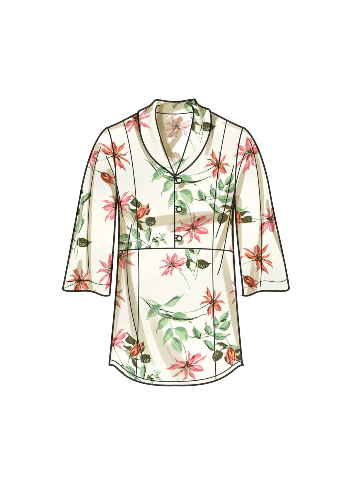 Simplicity Sewing Pattern S9889 Misses’ Tops - Sewdirect