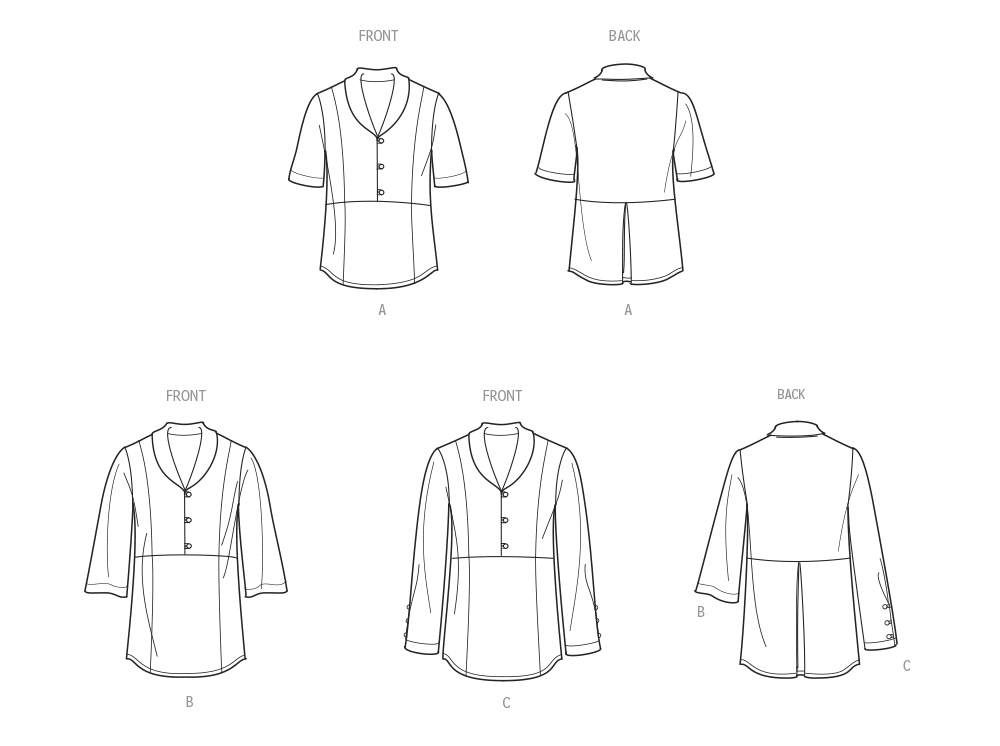 Simplicity Sewing Pattern S9889 Misses’ Tops - Sewdirect