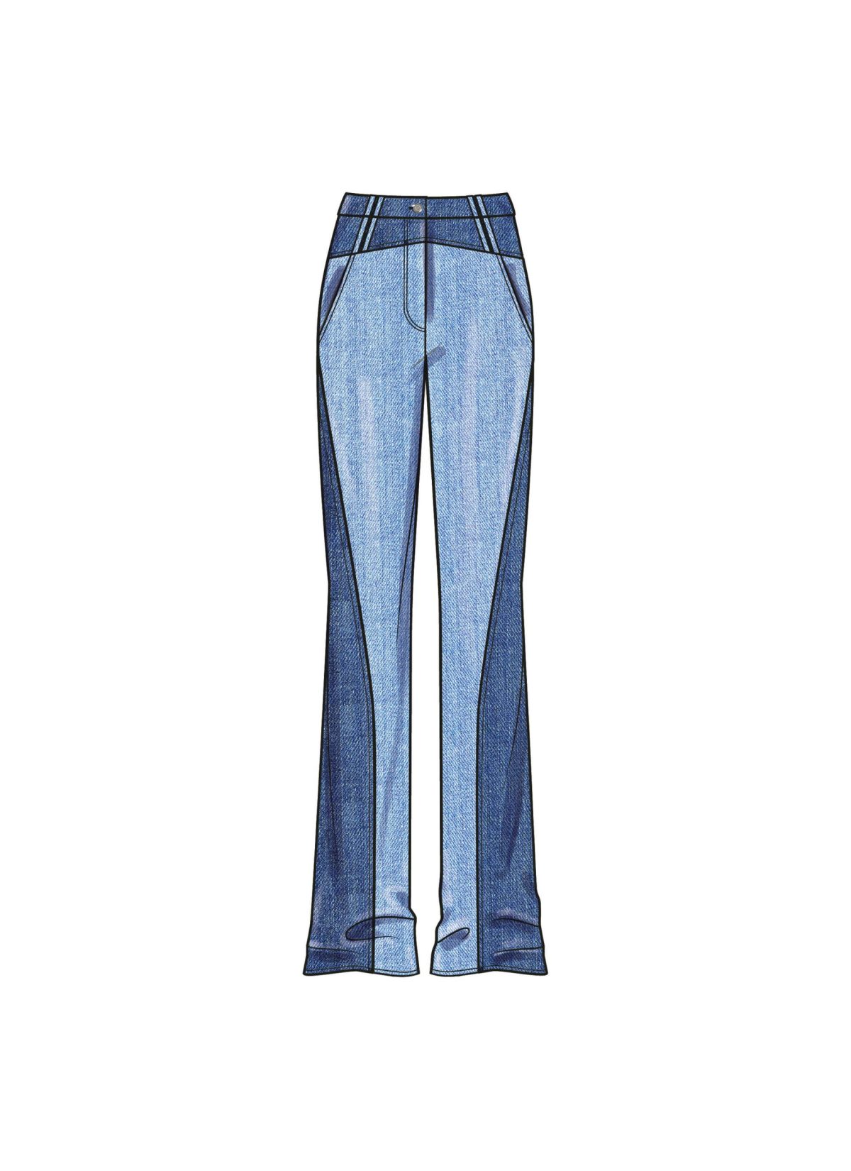 Simplicity Sewing Pattern S9892 Misses’ Jeans - Sewdirect