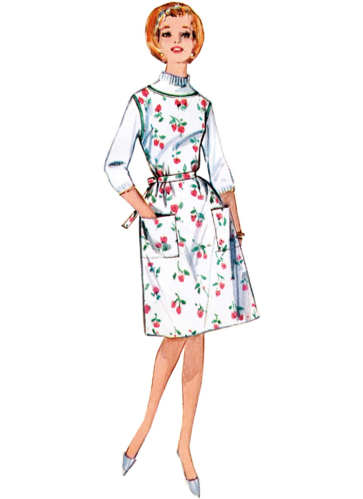 Simplicity Sewing Pattern S9906 Misses’ Apron in Two Lengths - Sewdirect