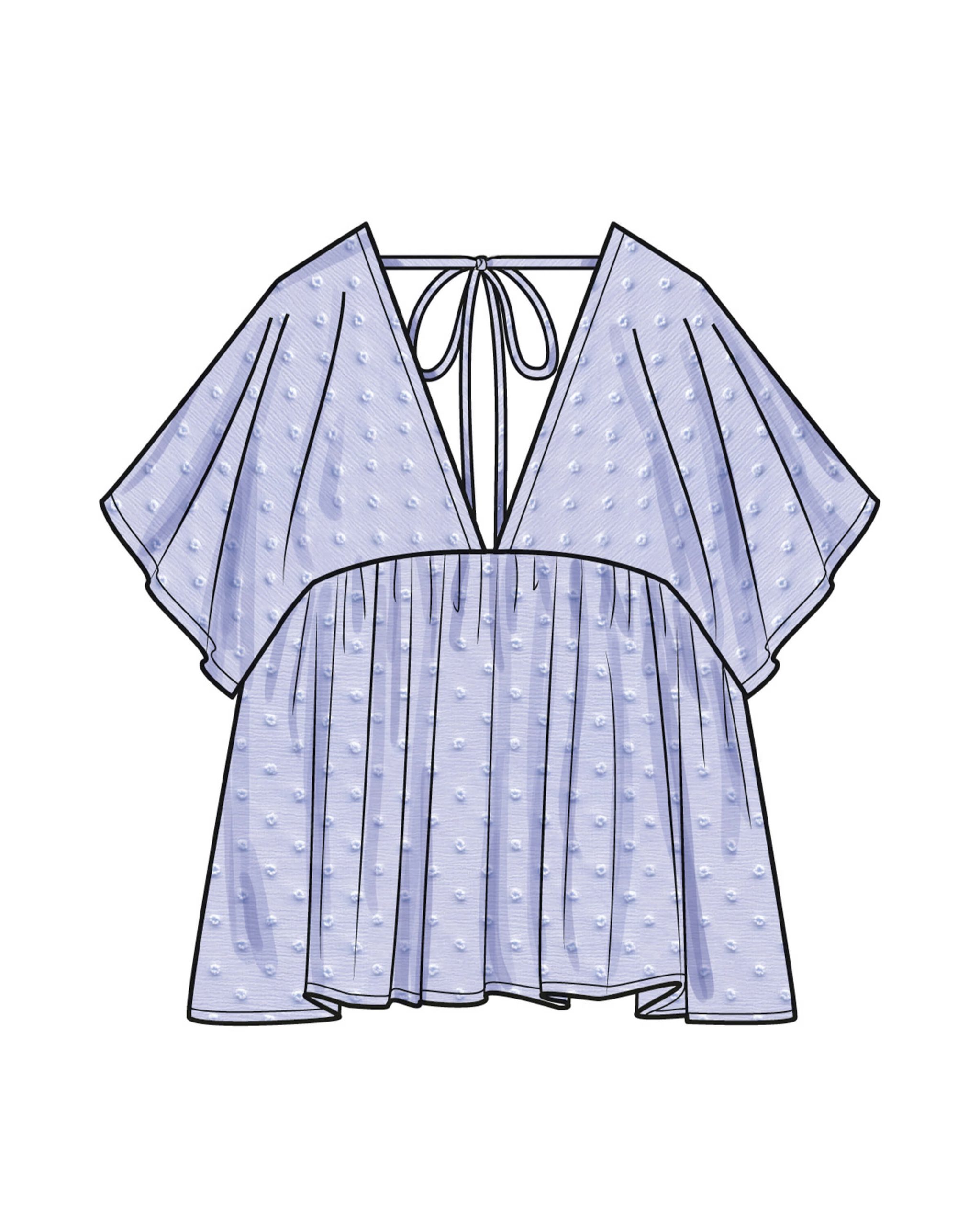Simplicity Sewing Pattern S9951 Misses’ Top In Two Lengths - Sewdirect