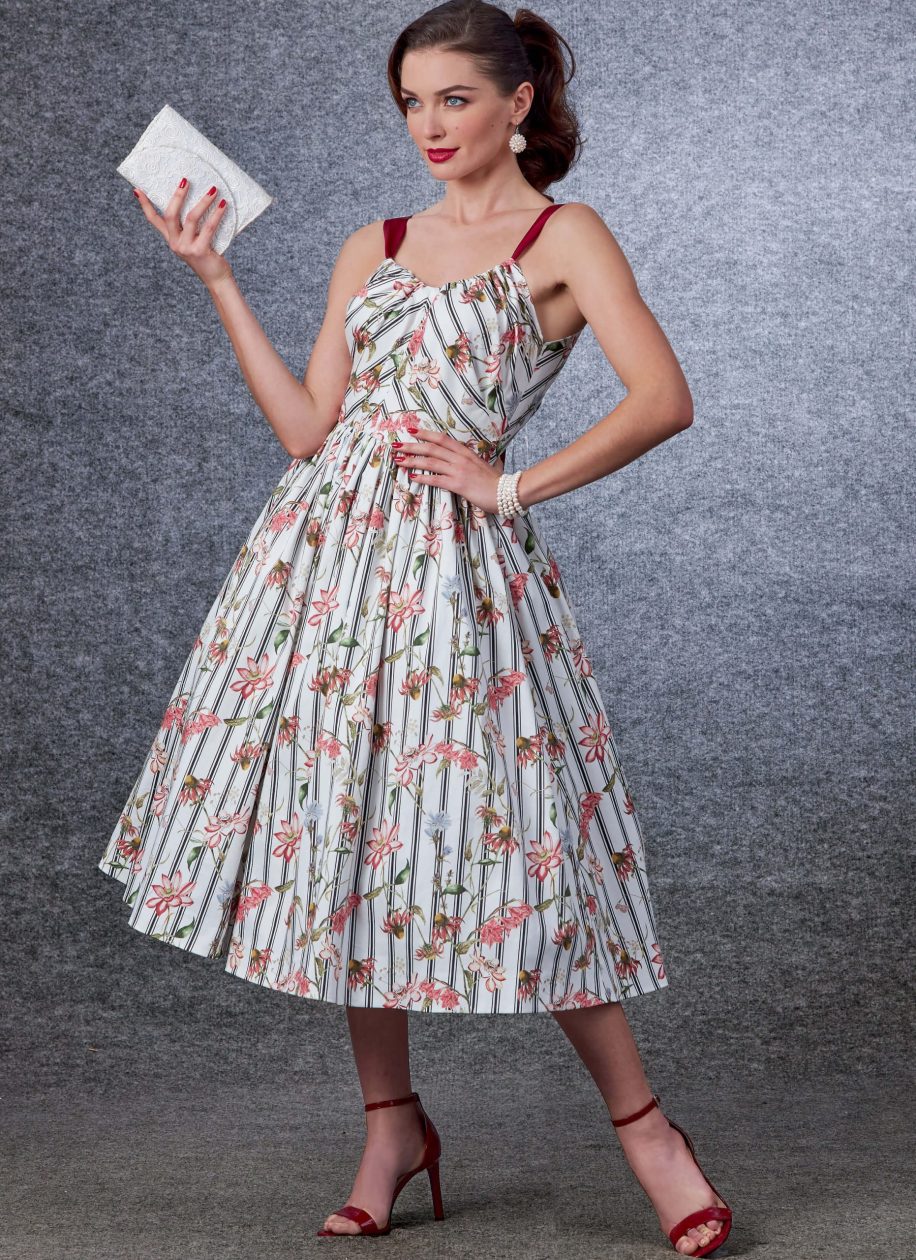 Vogue Patterns V1696 Misses’ Dress Vintage c 1954 - Sewdirect