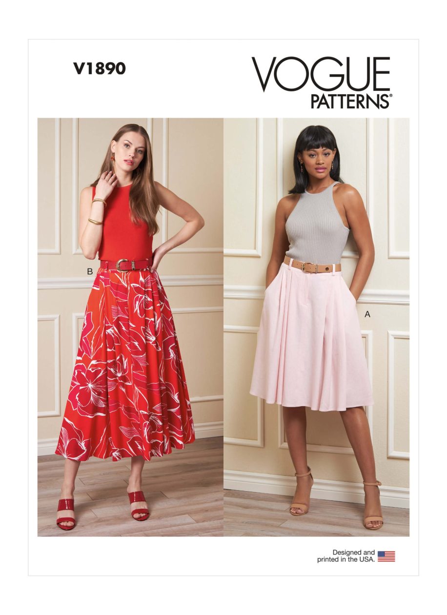 Vogue Patterns V1890 Misses’ Skirts - Sewdirect