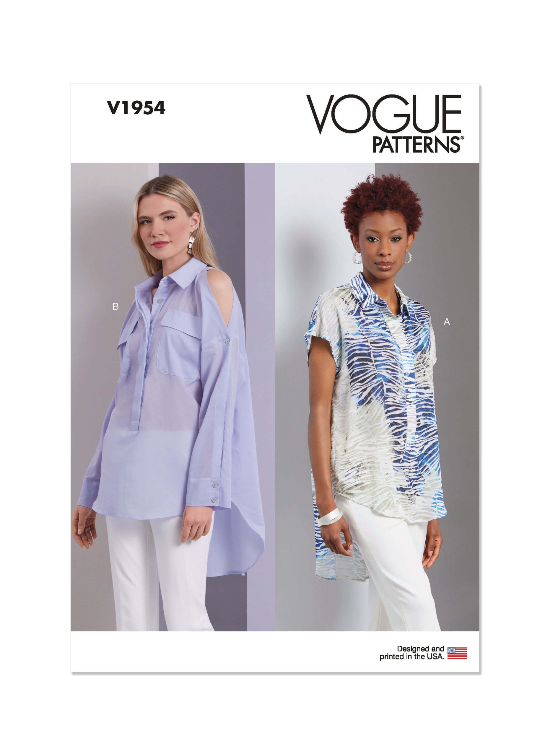 Vogue Patterns V1954 Misses’ Tops - Sewdirect