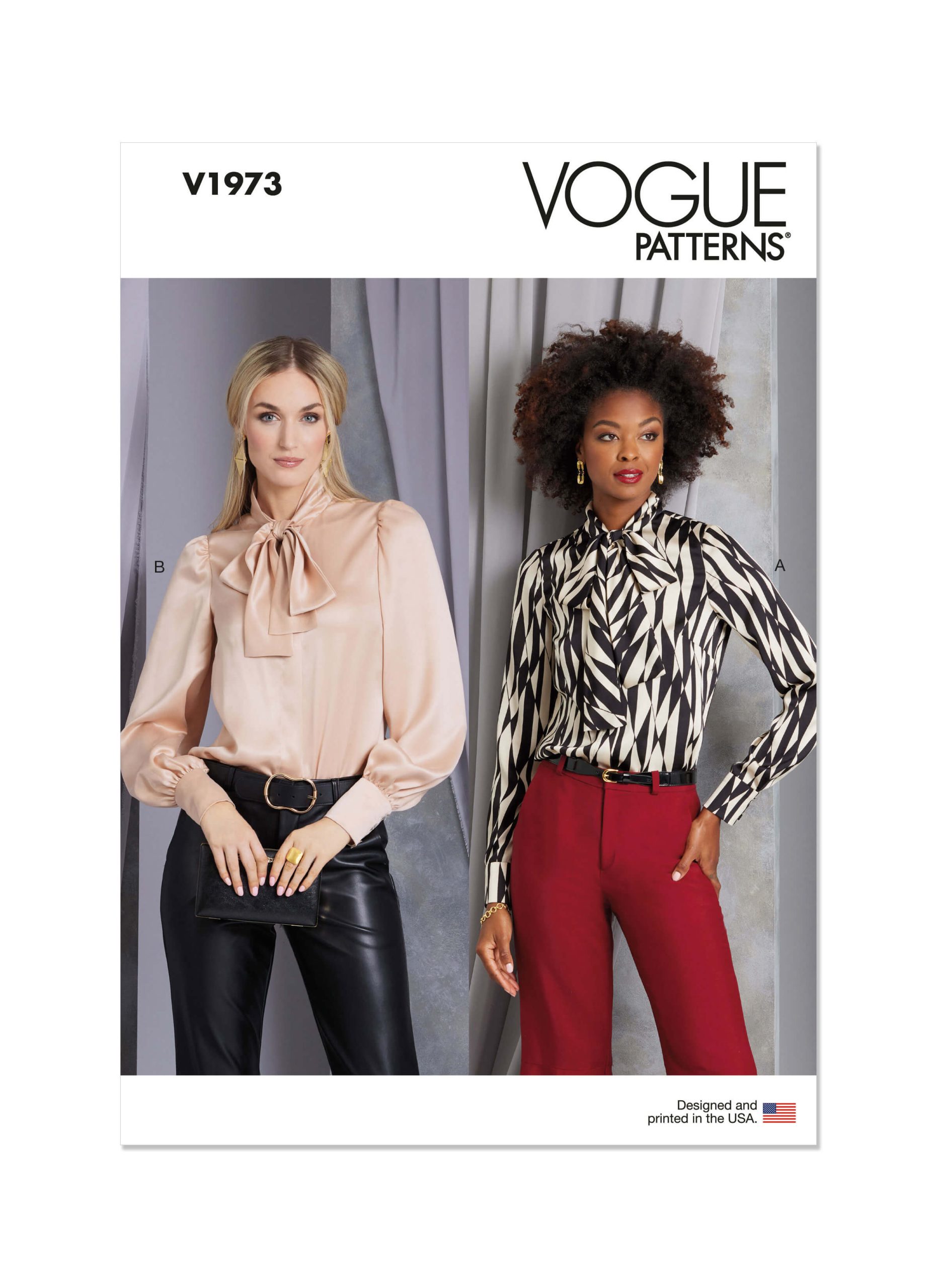 Vogue Patterns V1973 Misses’ Blouse - Sewdirect