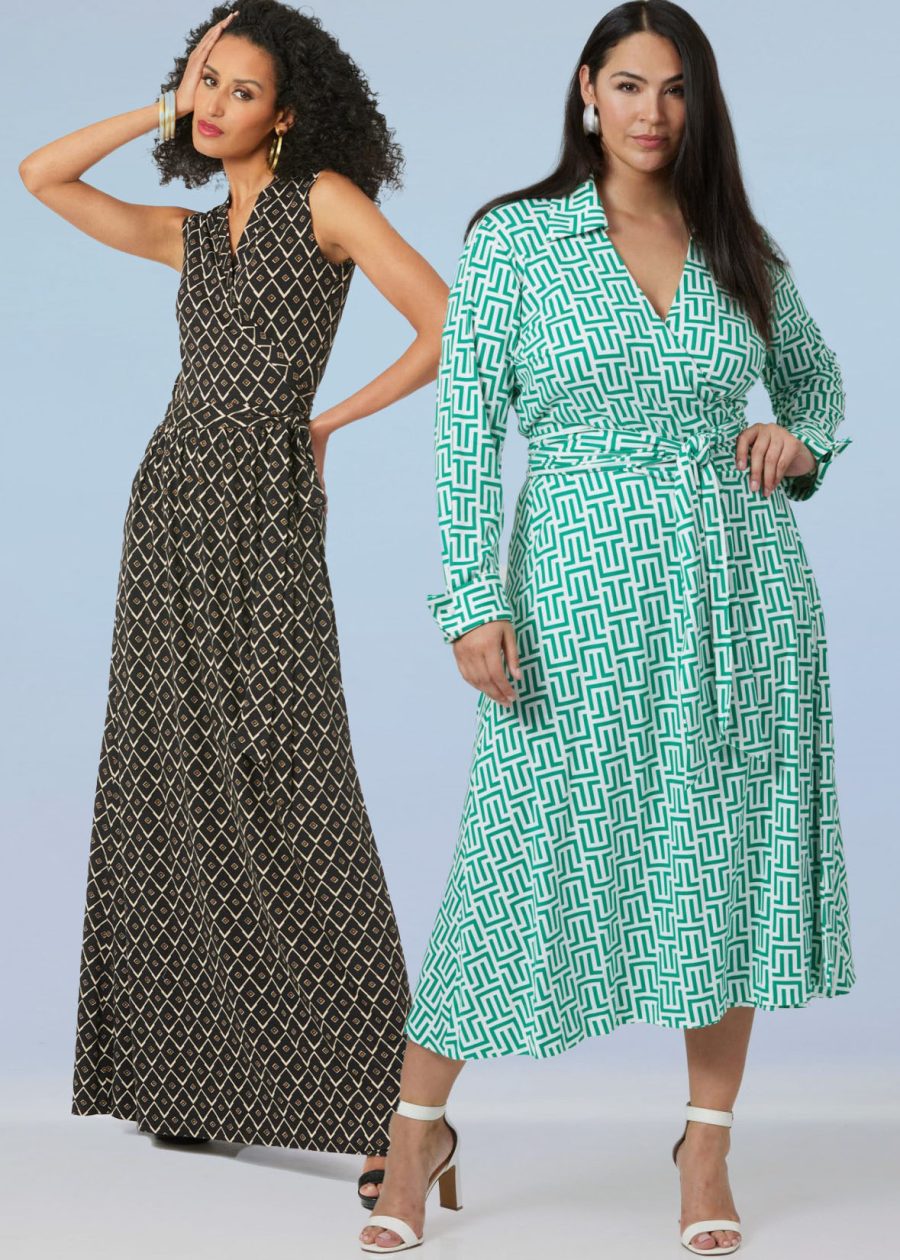 Dress Pattern Edit: Long Sleeve Dresses - Sewdirect
