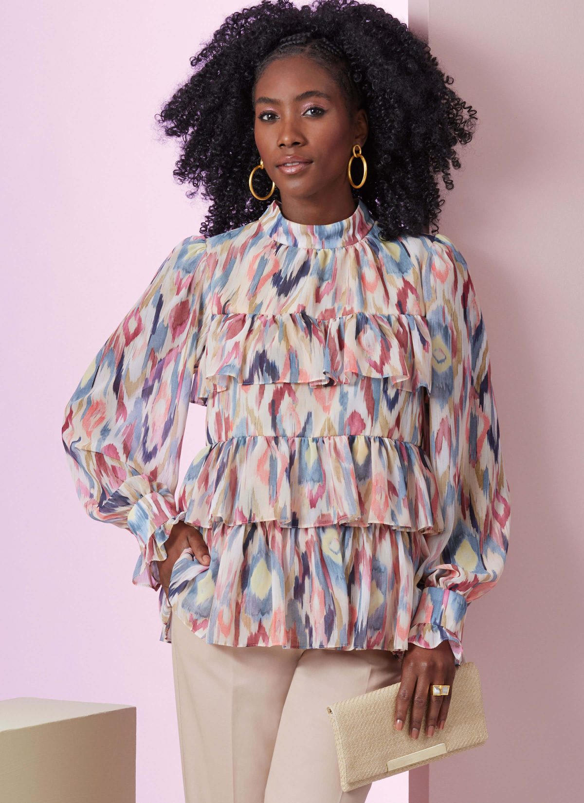 Vogue Patterns V2011 Misses’ Top with Sleeve Variations - Sewdirect