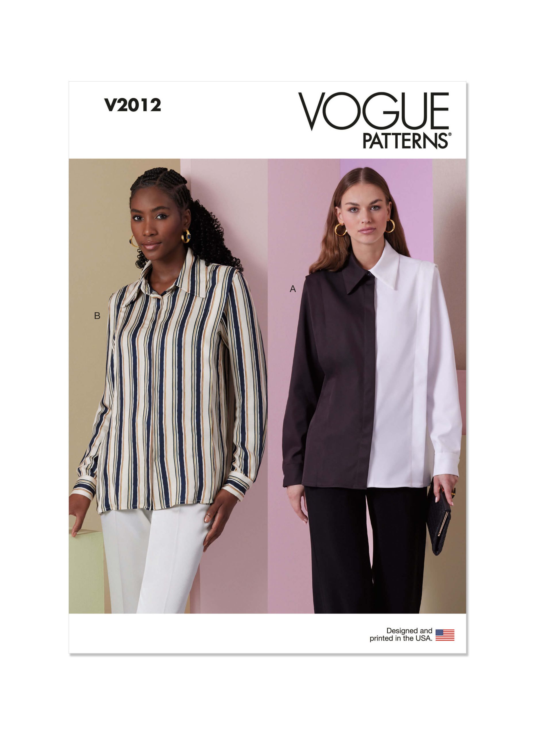 Vogue Patterns V2012 Misses’ Shirt - Sewdirect