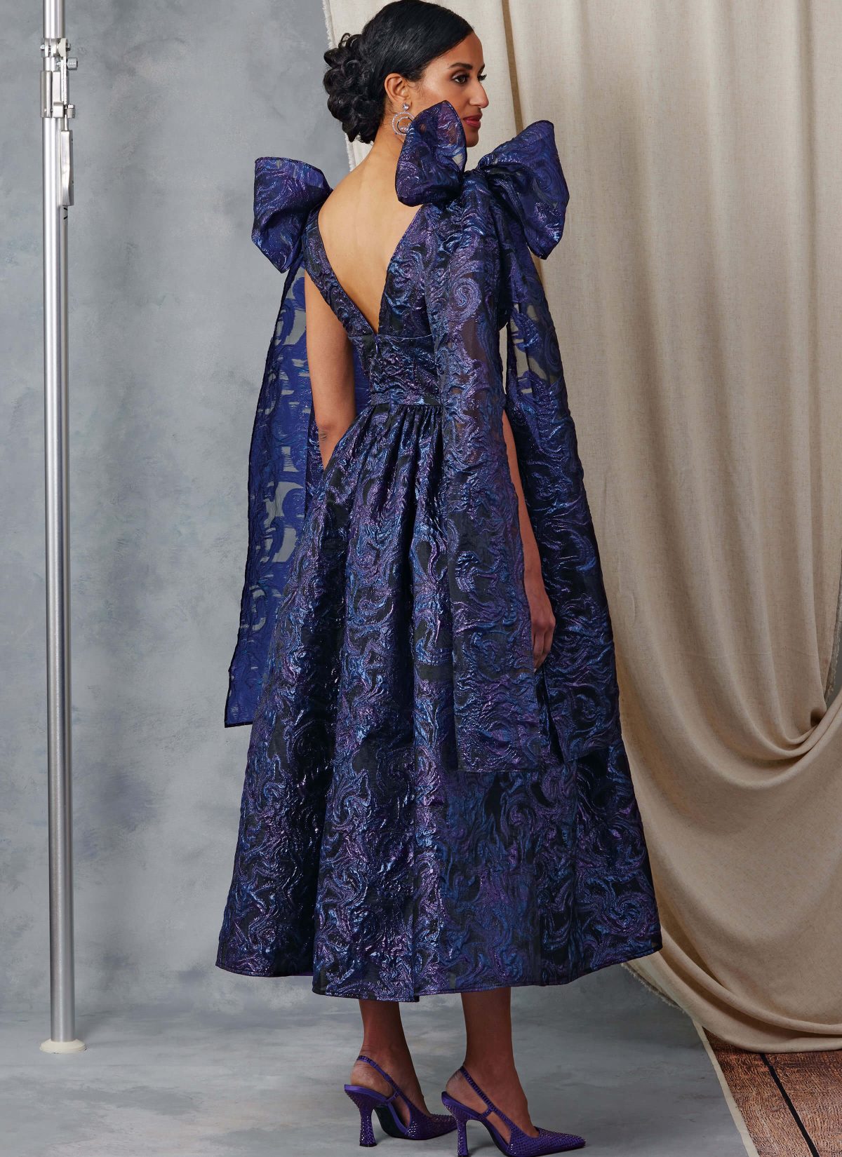 Vogue Sewing Pattern V2048 Misses’ Evening Dress in Two Lengths - Sewdirect