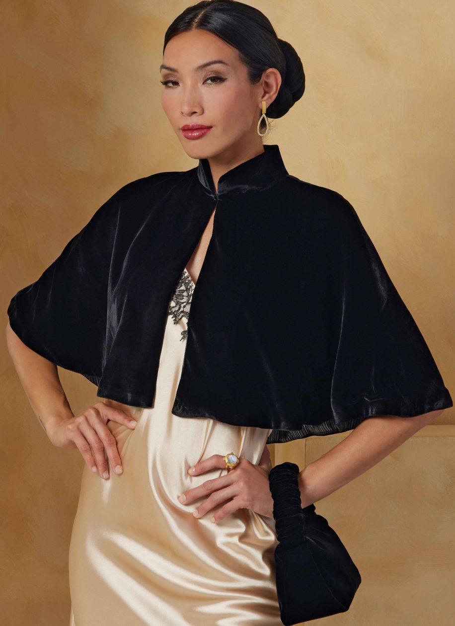 Vogue Sewing Pattern V2078 Misses’ Bolero and Capes - Sewdirect
