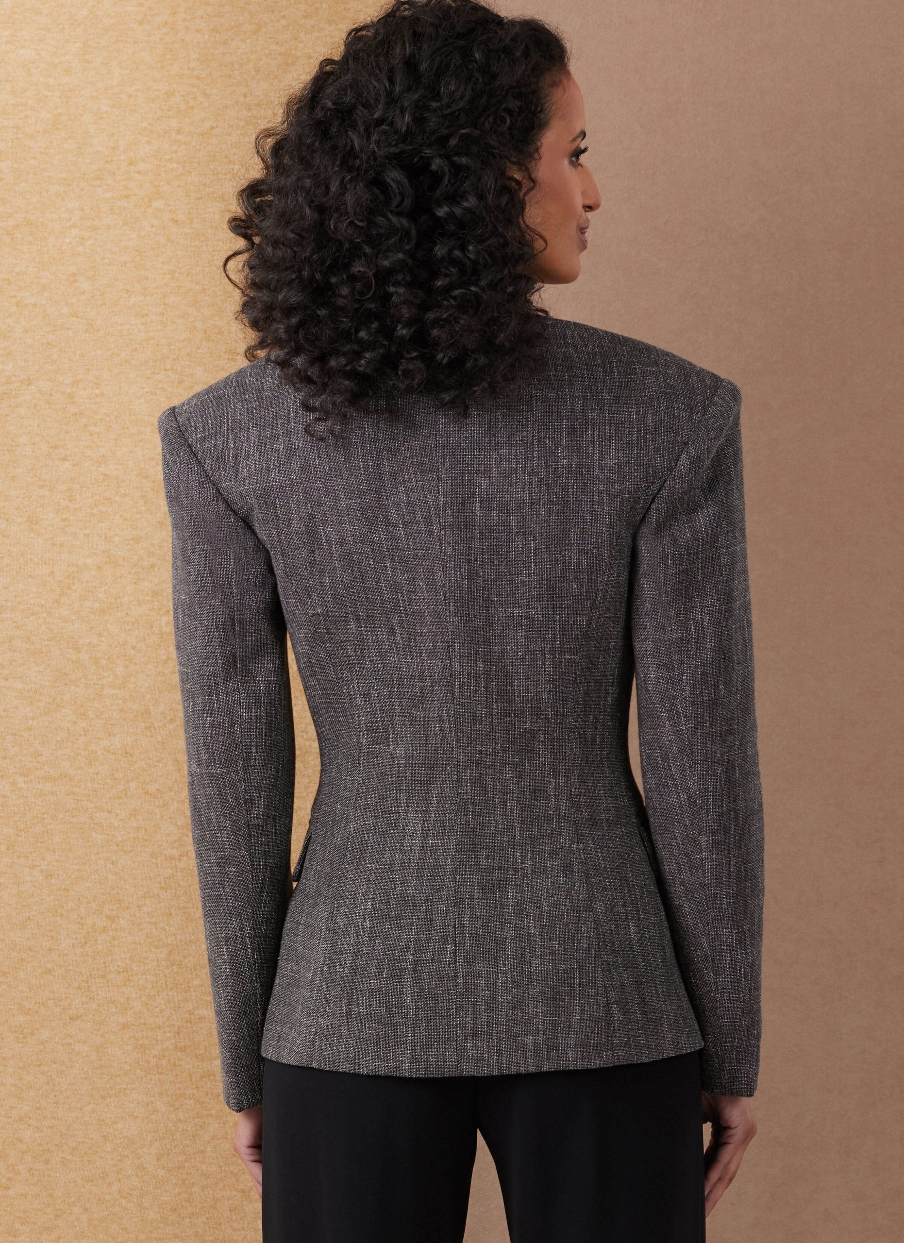 Vogue Patterns Sewing Pattern V2136 Misses’ Jacket with and without ...