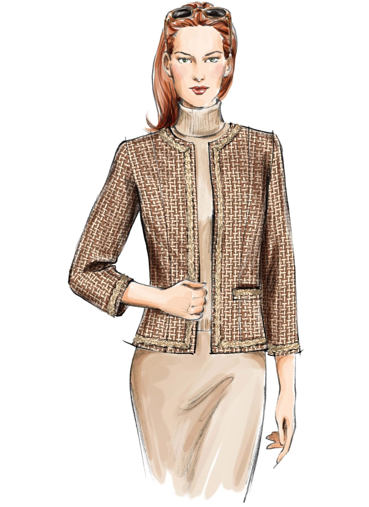 Vogue Patterns V7975 Misses’/Misses’ Petite Jacket - Sewdirect