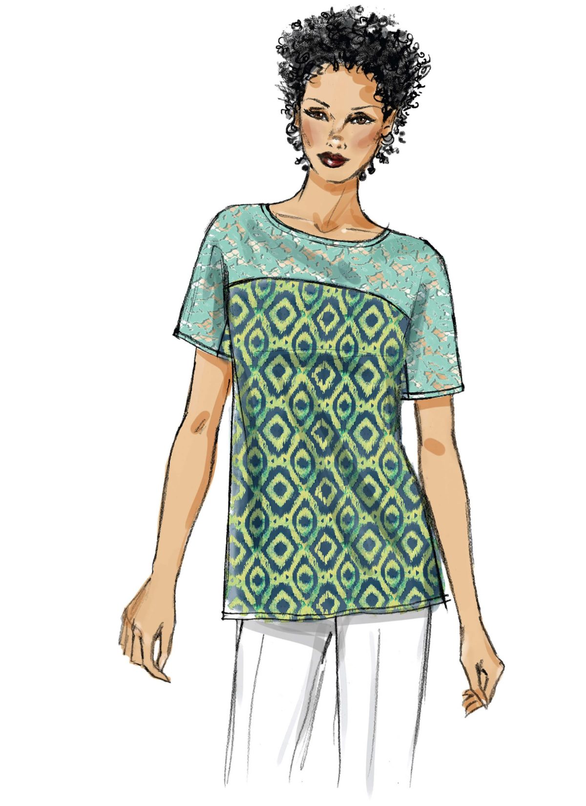 Vogue Patterns V8877 Misses’ Top - Sewdirect