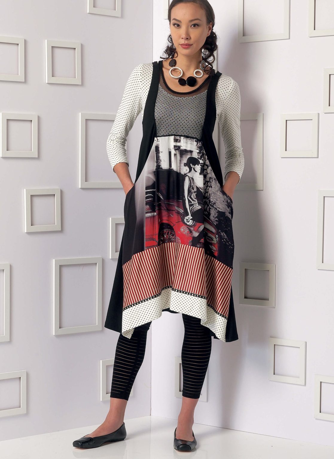 Vogue Patterns V9108 Misses’ Top, Dress and Leggings - Sewdirect