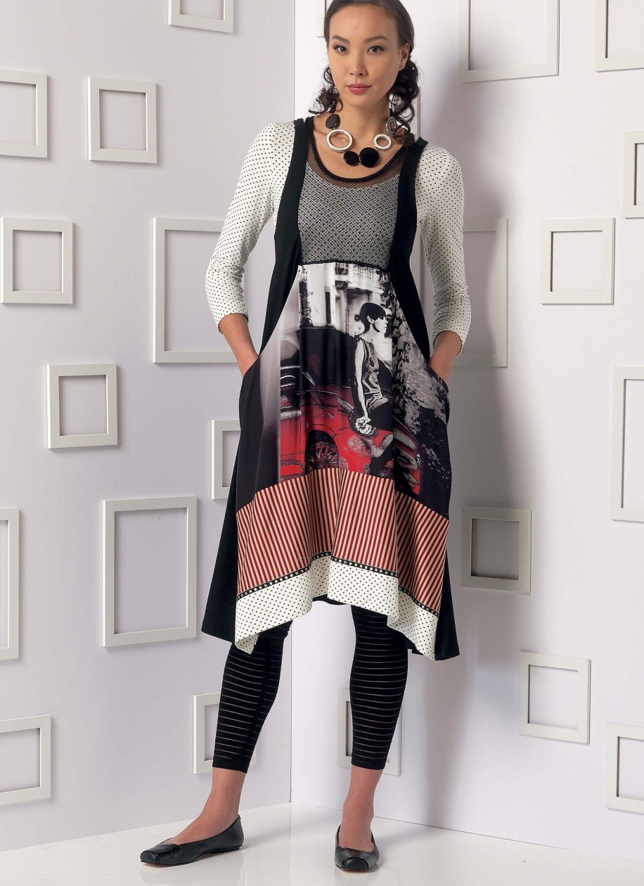 Vogue Patterns V9108 Misses’ Top, Dress and Leggings - Sewdirect