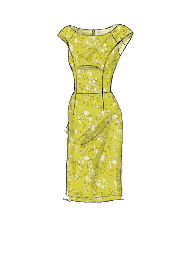 Vogue Patterns V9239 Misses’ Princess Seam Dresses with Sleeve and ...