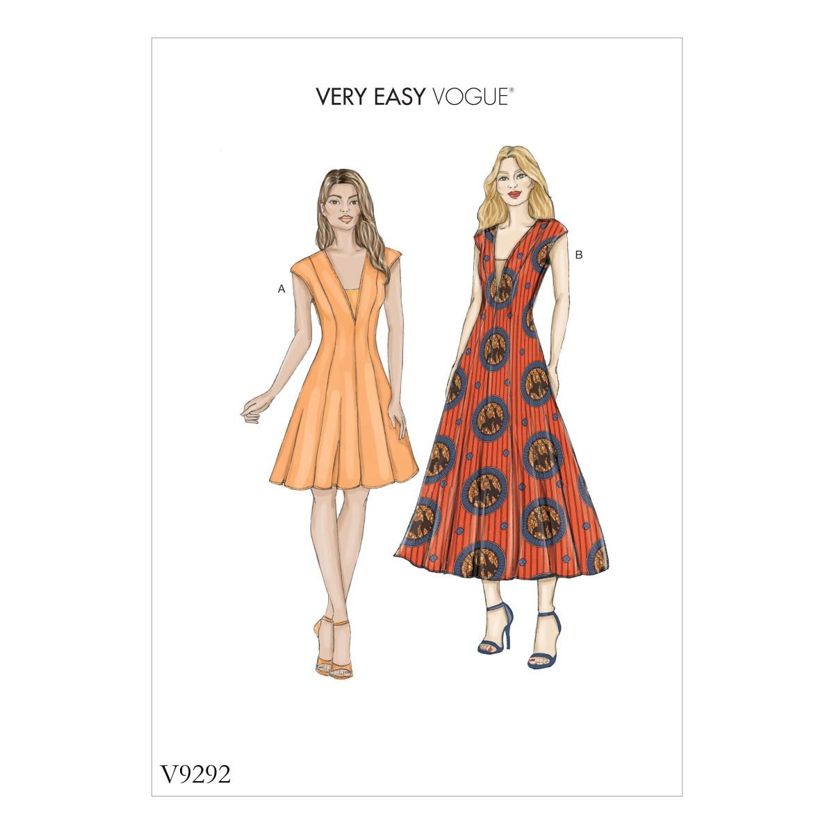 Vogue Patterns V9292 Misses’ Dresses - Sewdirect