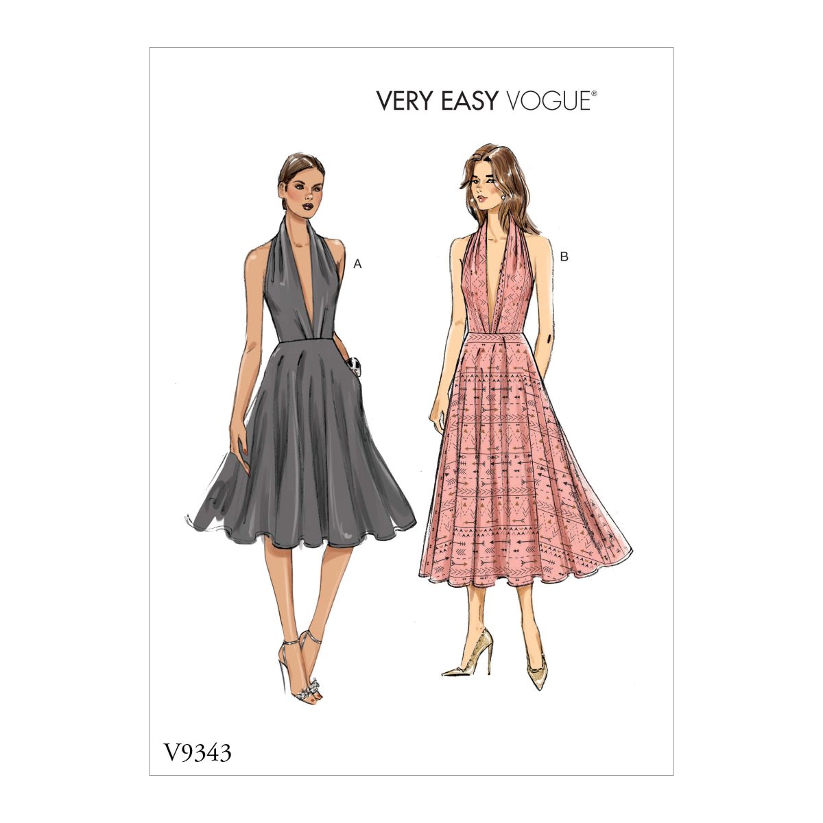 Vogue Patterns V9343 Misses’ Dress - Sewdirect