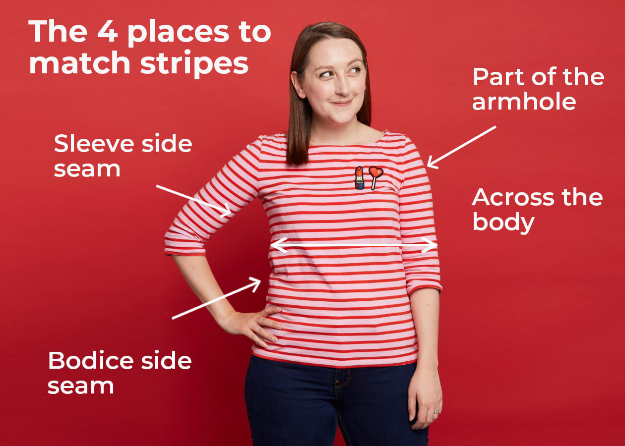Pattern matching stripes - Sewdirect