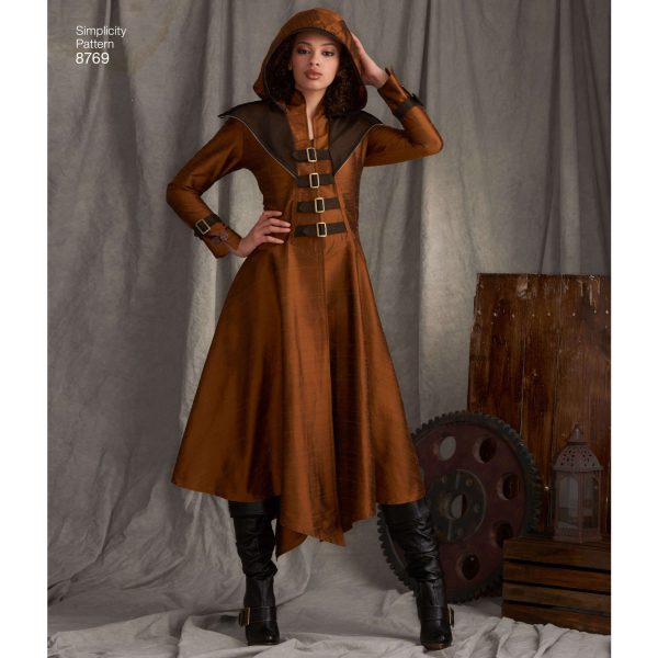 Simplicity Sewing Pattern 8769 Women’s Costume Coats - Sewdirect