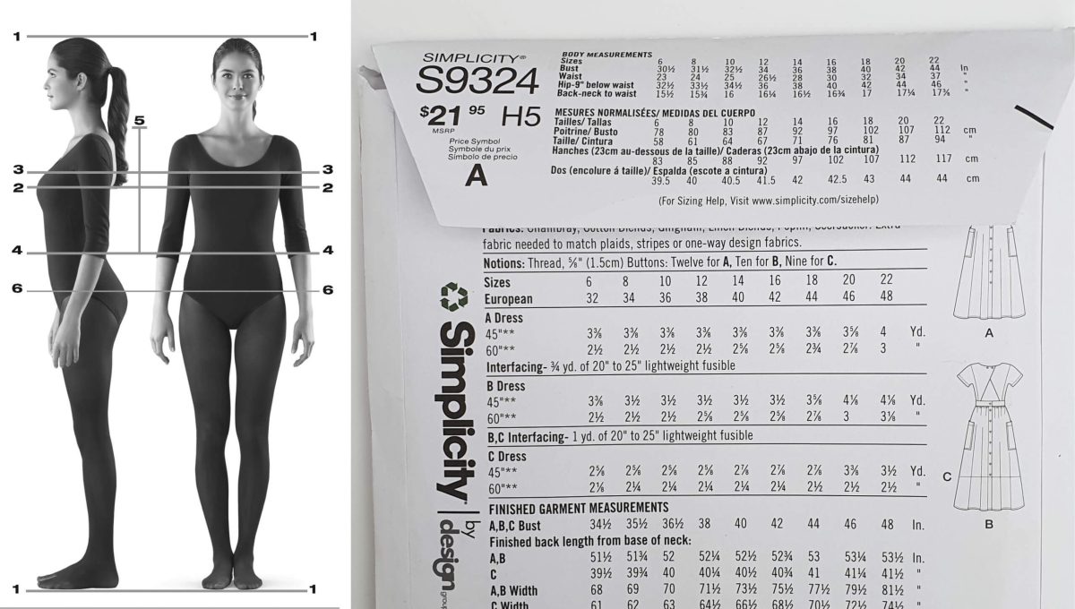 What pattern size am I? - Sewdirect